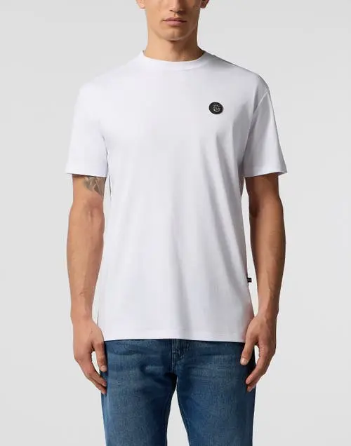 BILLIONAIRE Round Neck T-shirt Basic - White