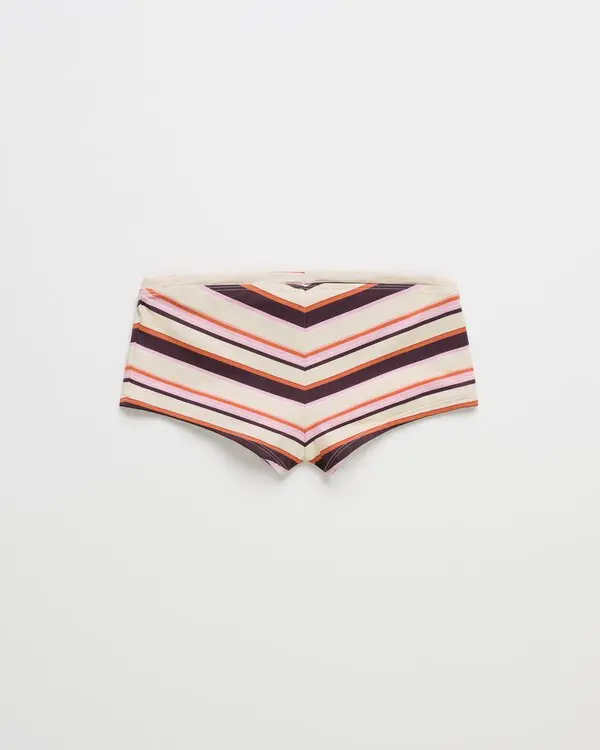 ROXY X MADHAPPY Swim Short Cheeky Bikini Bottom