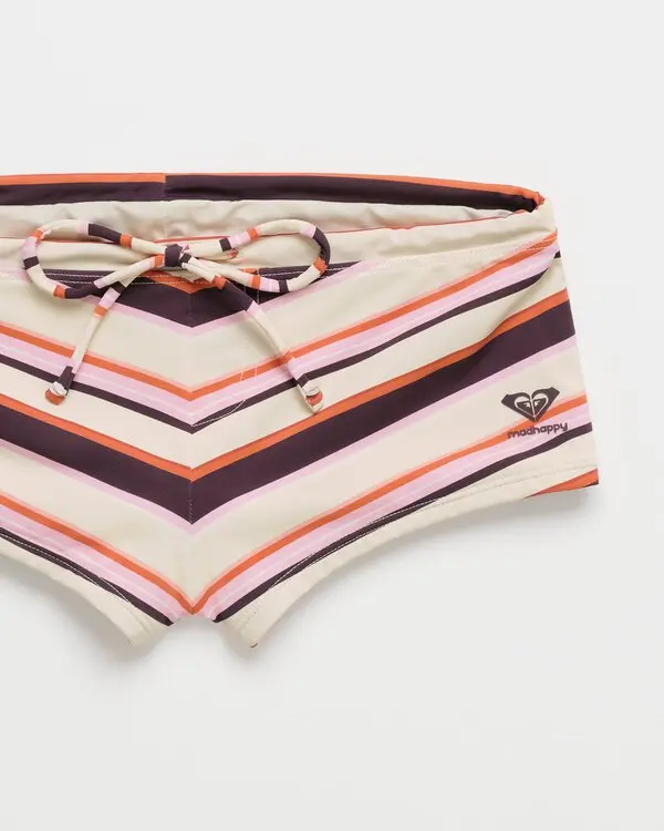ROXY X MADHAPPY Swim Short Cheeky Bikini Bottom