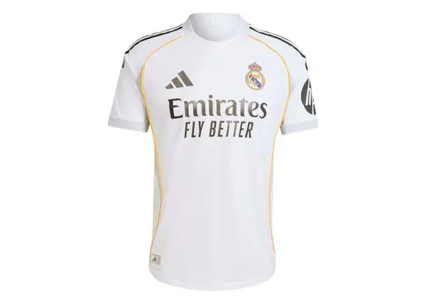 Adidas Real Madrid 25/26 Home Authentic Jersey