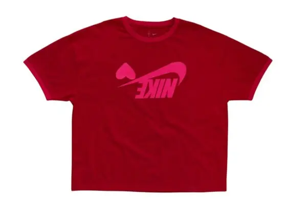 TRAVIS SCOTT Cactus Jack X Nike Heart Ringer T-shirt