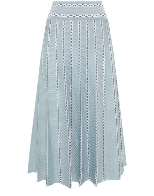 Molli Fragola Pleated Maxi Skirt