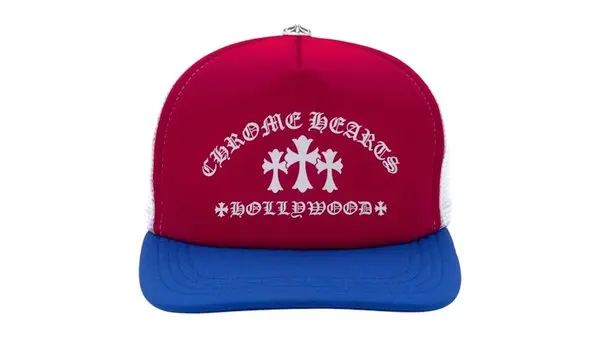 Chrome Hearts Cemetery Cross Hollywood Trucker Hat