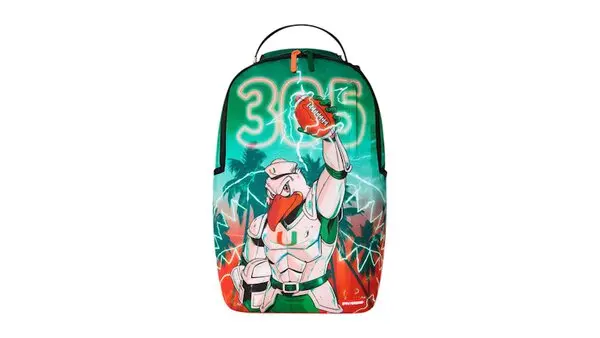 SPRAYGROUND University Of Miami Hurricanes Touchdown Thunder Backpack - Multicolor