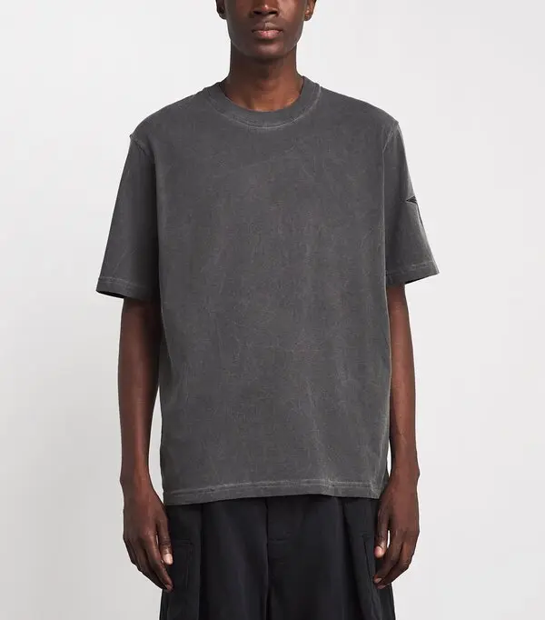 Stone Island Organic Cotton Uneven-dye T-shirt
