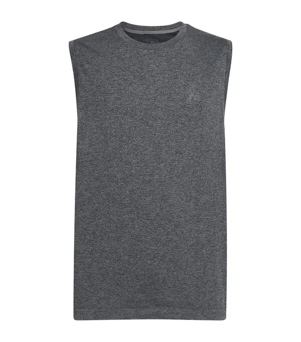 On Train Flex Sleeveless Top - Grey