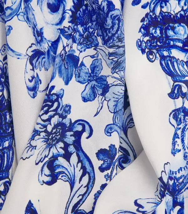Camilla Silk Printed Midi Dress