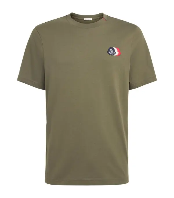 Moncler Cotton Logo Patch T-shirt