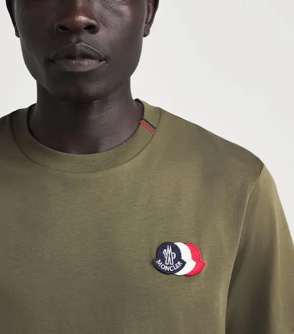 Moncler Cotton Logo Patch T-shirt
