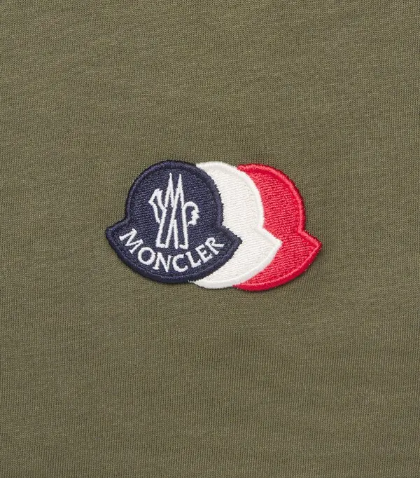 Moncler Cotton Logo Patch T-shirt