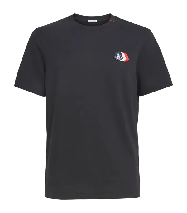 Moncler Cotton Logo Patch T-shirt