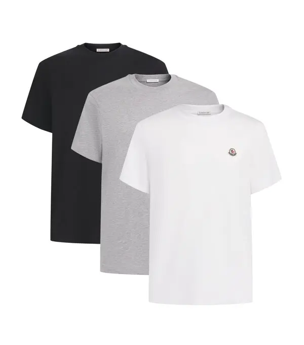 Moncler Logo Patch T-shirts