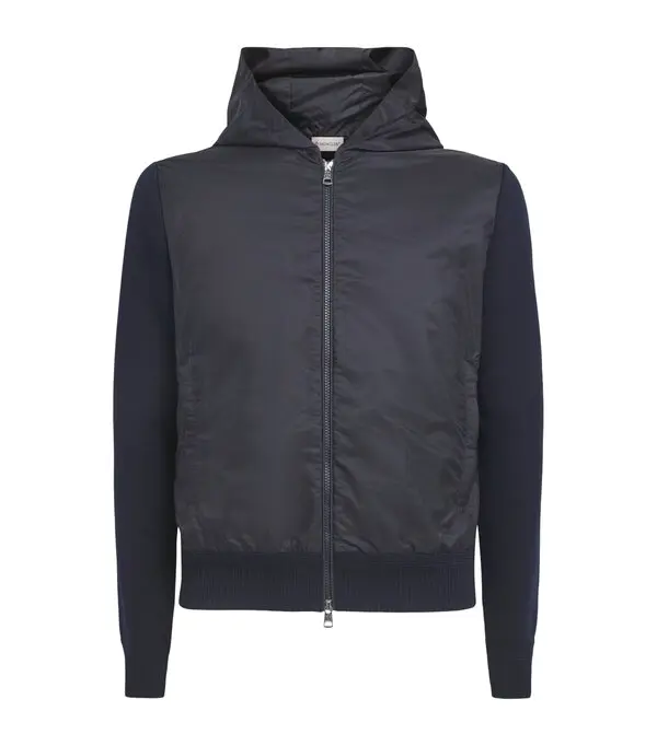 Moncler Hybrid Hooded Cardigan