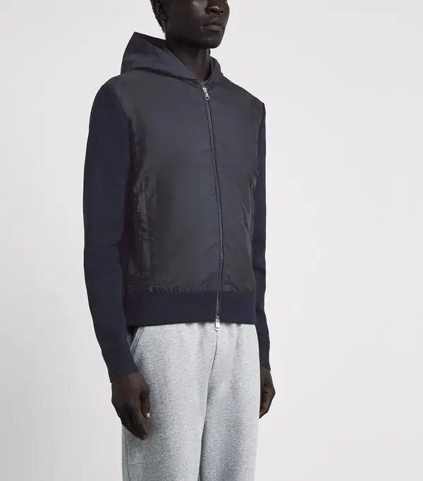 Moncler Hybrid Hooded Cardigan