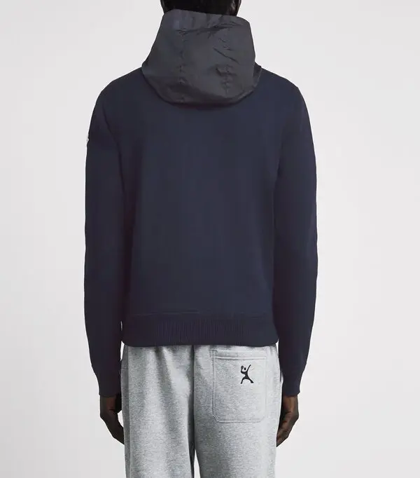 Moncler Hybrid Hooded Cardigan