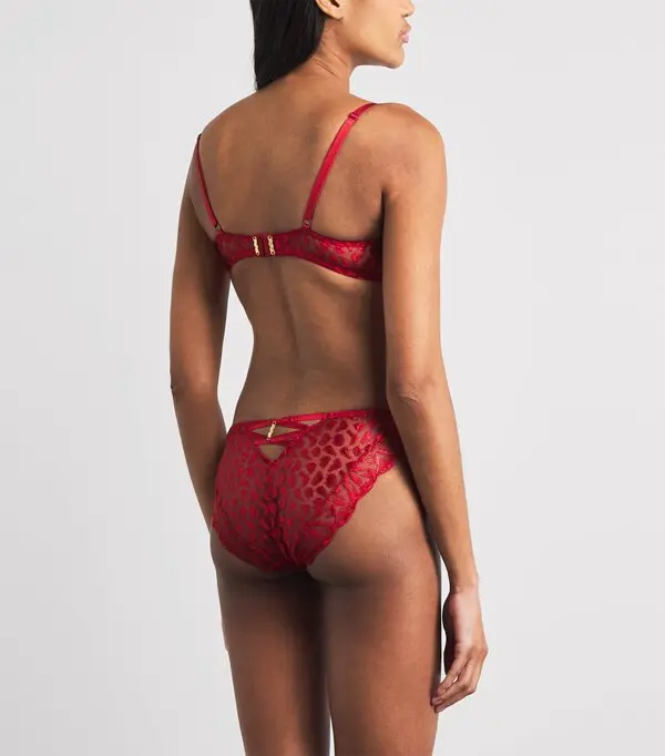 AUBADE Crazy In Love Triangle Bra - Red