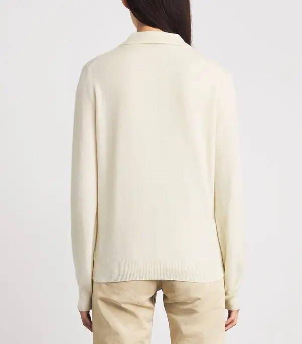 BLAZÉ MILANO Wool-cashmere Highland Polo Sweater