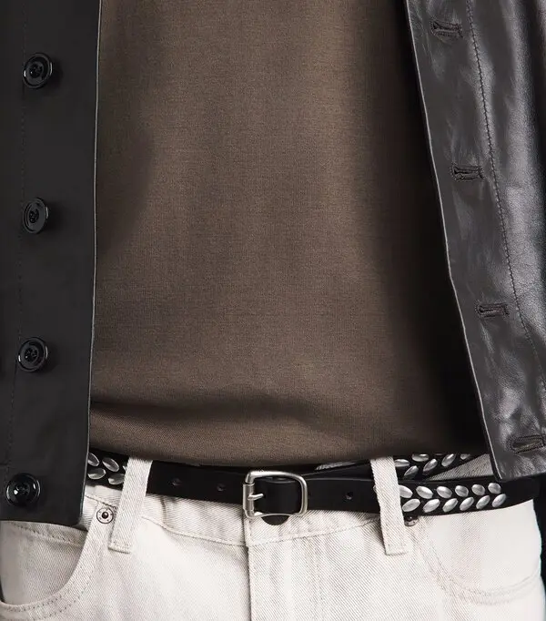 LEMAIRE Cotton Ribbed Long-sleeve T-shirt - Brown