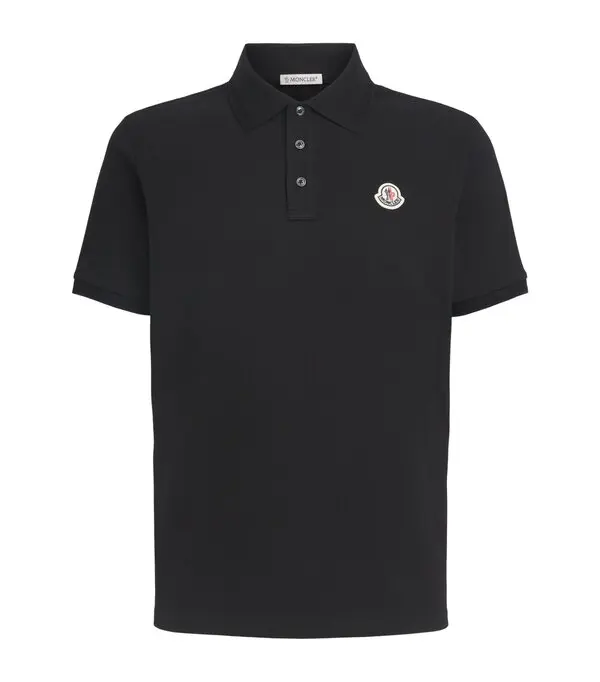 Moncler Cotton Logo Polo Shirt
