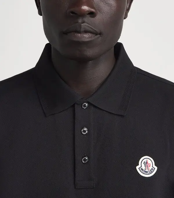 Moncler Cotton Logo Polo Shirt