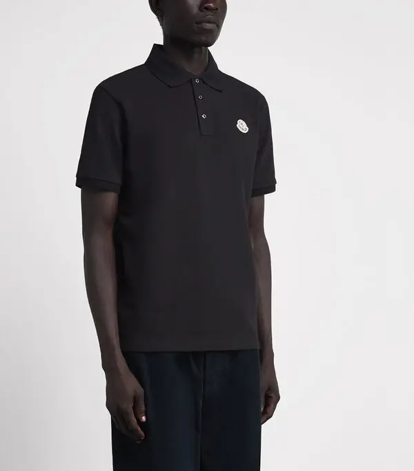 Moncler Cotton Logo Polo Shirt