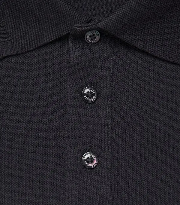 Moncler Cotton Logo Polo Shirt
