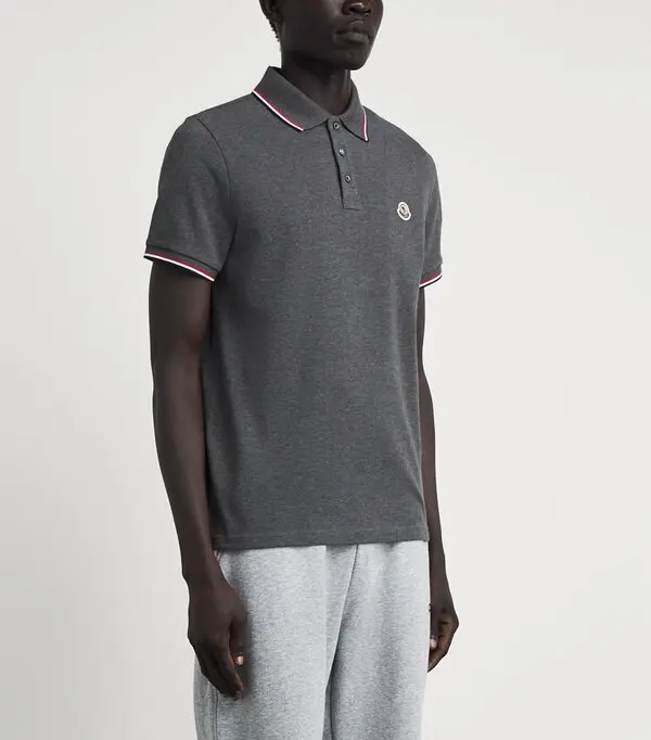 Moncler Cotton Logo Polo Shirt
