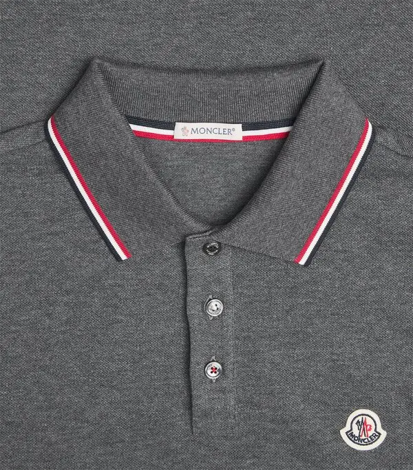 Moncler Cotton Logo Polo Shirt