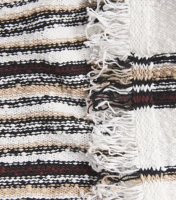 ME+EM Stretch-cotton Bouclé Maxi Skirt