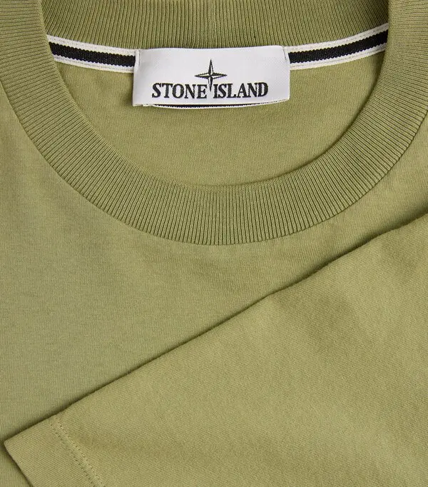 Stone Island Organic Cotton Logo T-shirt - Green