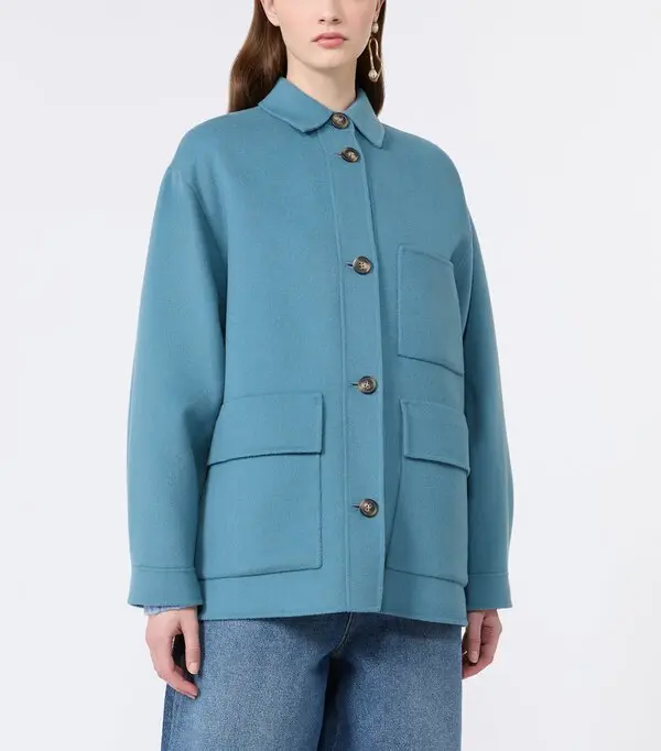 Max Mara Wool-blend Short Coat