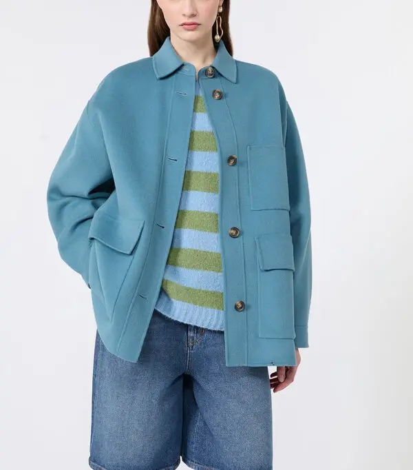 Max Mara Wool-blend Short Coat