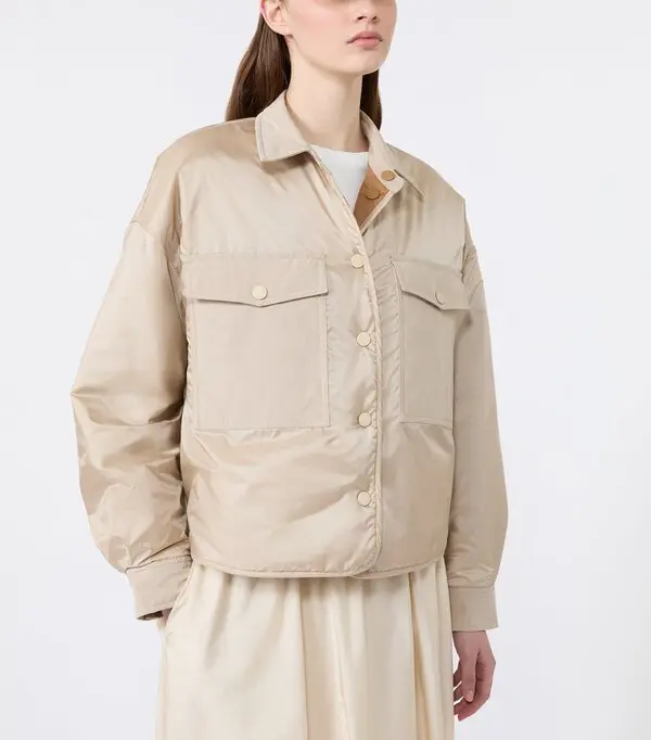 Max Mara Quilted Reversible Jacket