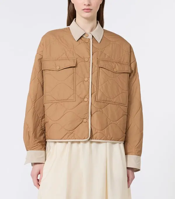 Max Mara Quilted Reversible Jacket