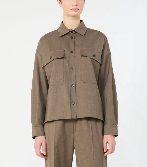 Max Mara Wool-blend Shirt Jacket