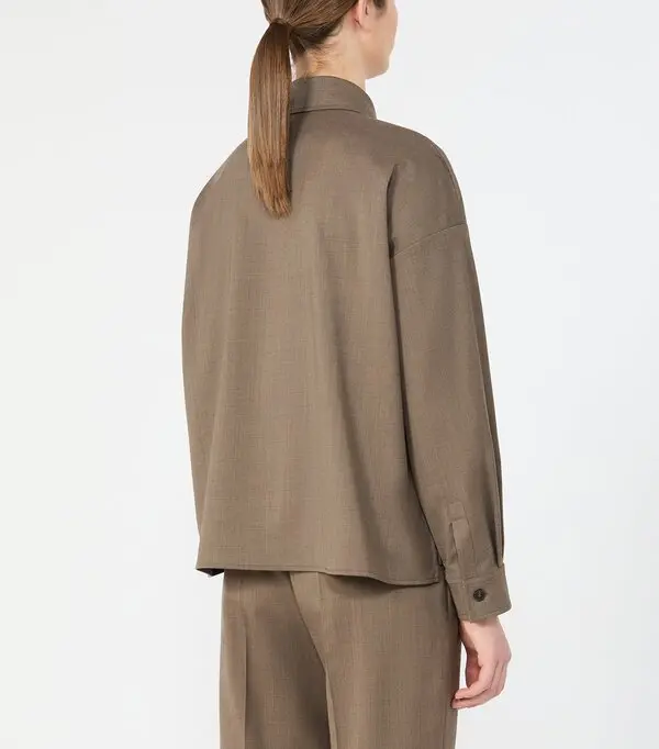 Max Mara Wool-blend Shirt Jacket