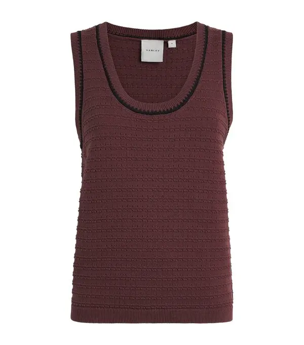 Varley Cotton Knit Gideon Tank Top