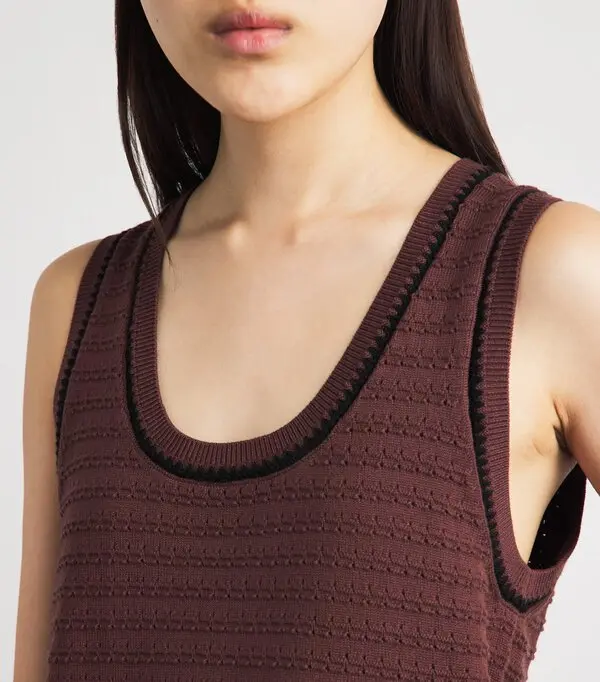 Varley Cotton Knit Gideon Tank Top