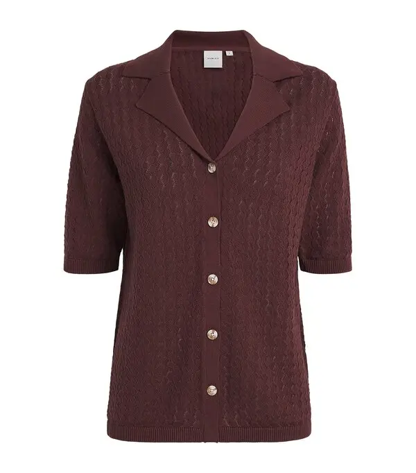 Varley Cotton Knit Madelene Shirt