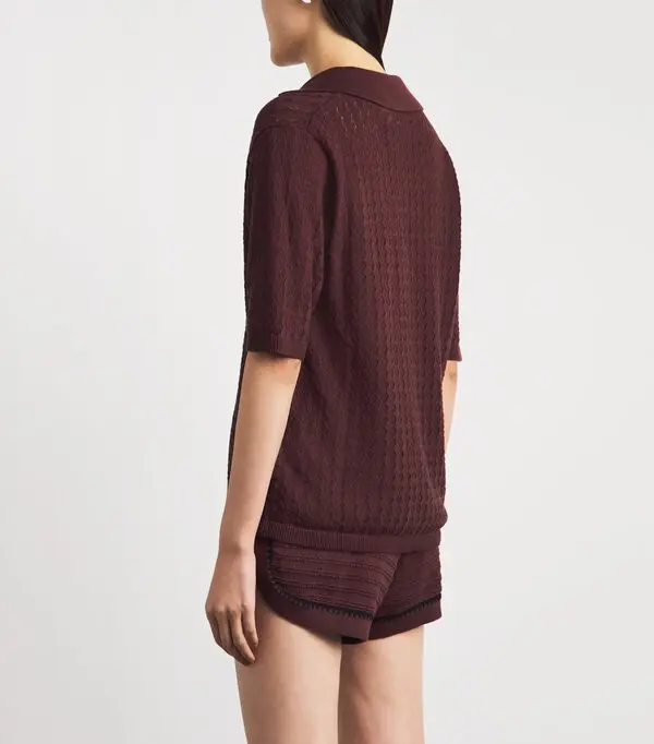 Varley Cotton Knit Madelene Shirt