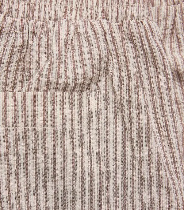 Varley Cotton Stripe Darina Shorts