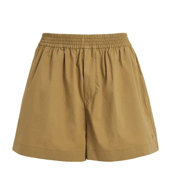 Varley Cotton Morales Shorts - Green