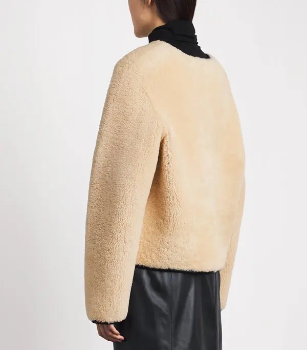 BLAZÉ MILANO Shearling Tatoosh Gliss Jacket