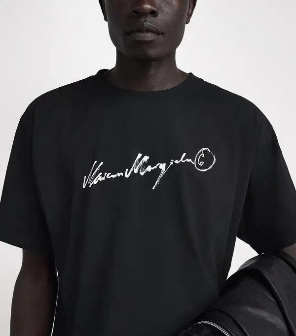 MAISON MARGIELA Cotton Logo T-shirt
