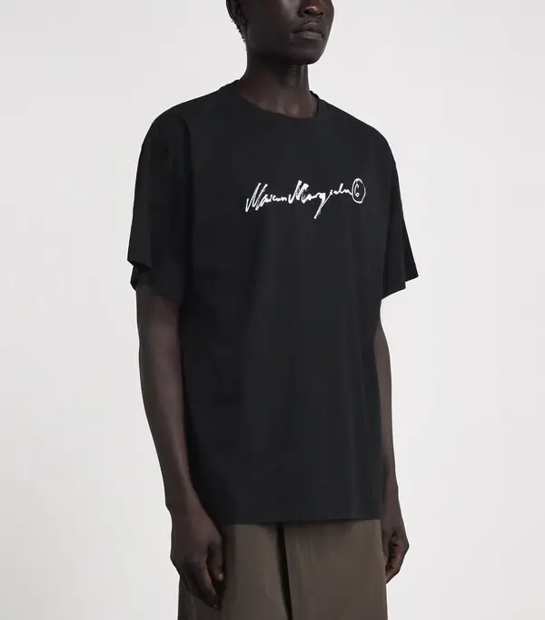 MAISON MARGIELA Cotton Logo T-shirt