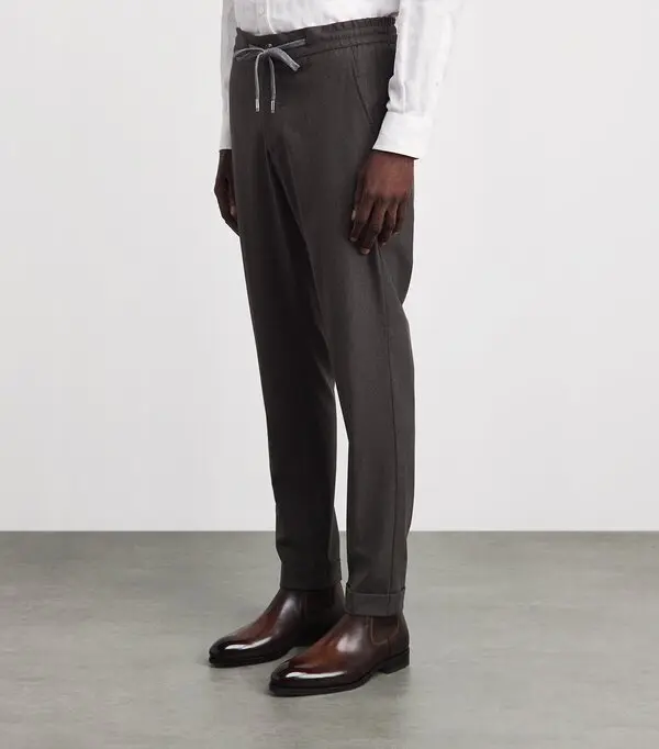 Marco Pescarolo Cashmere Drawstring Trousers
