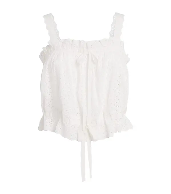 Ulla Johnson Broderie Anglaise Isola Top