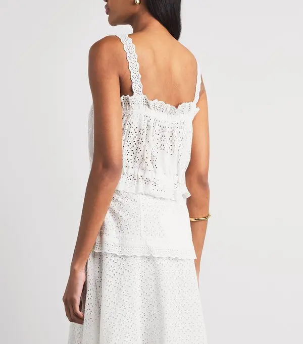 Ulla Johnson Broderie Anglaise Isola Top