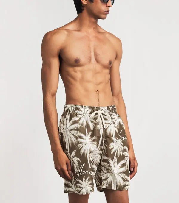 Amiri Palms Swim Shorts