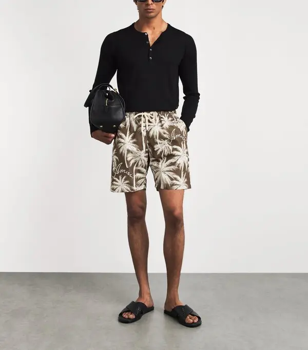 Amiri Palms Swim Shorts